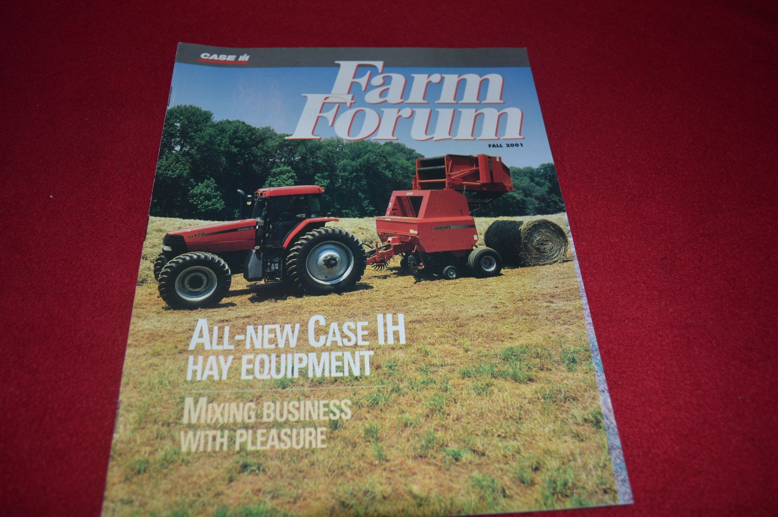 Case International Farm Forum Fall 2001 Dealer's Magazine Brochure GDSD ...