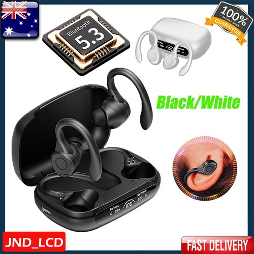 Wireless Bluetooth Earphones Headphones Earbuds Sports For Earpods iOS ...