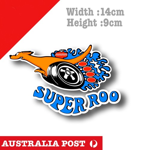 Super Roo, Classic GT-HO Ford WX XY Falcon Super Roo Decal Sticker ...