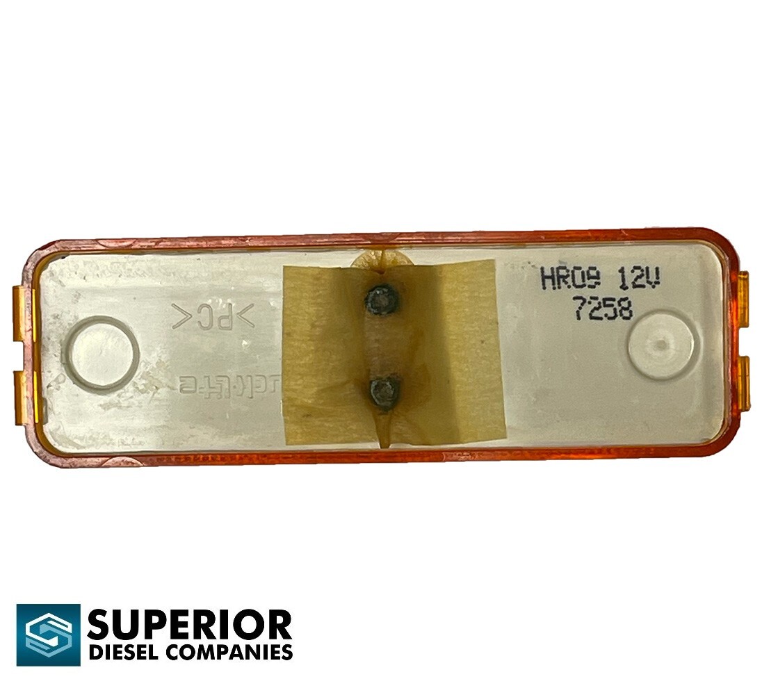 Truck-Lite (19200Y) + Truck-Lite (19200R) Marker/Clearance Lamp Combo ...