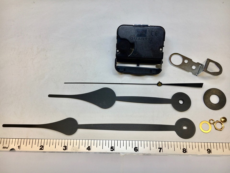 Takane Quartz Battery Clock Movement Extra Long Shaft High Torque Made ...