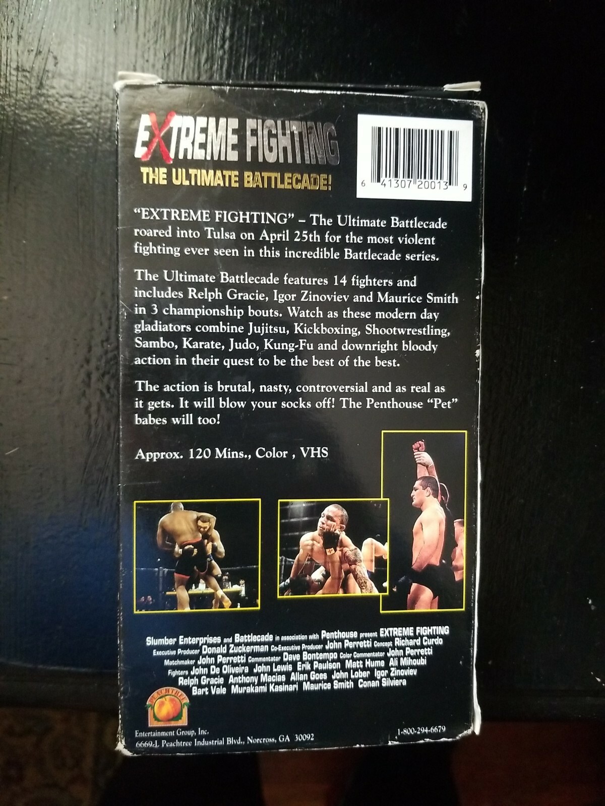 Extreme Fighting: The Ultimate Battlecade (VHS, 1997) for sale online ...