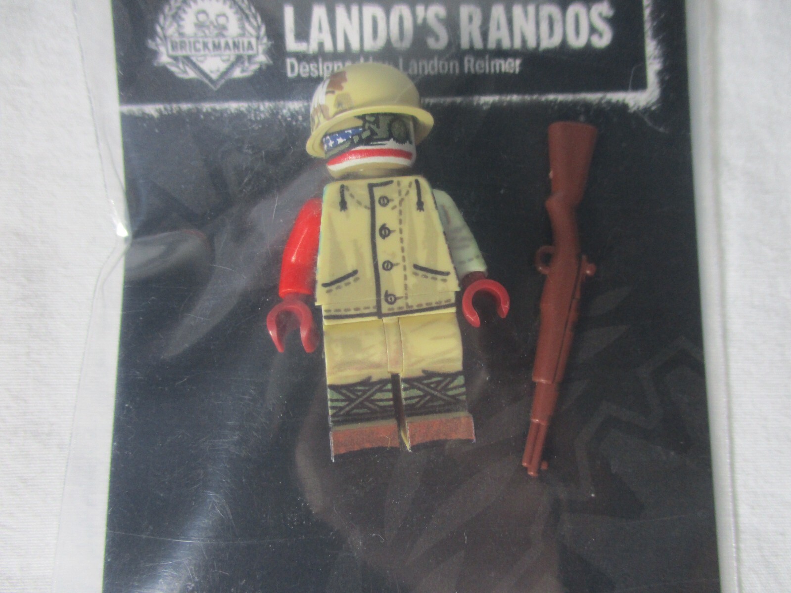 Brickmania Landos Randos Minifigure Custom Military Minifig Gun ...