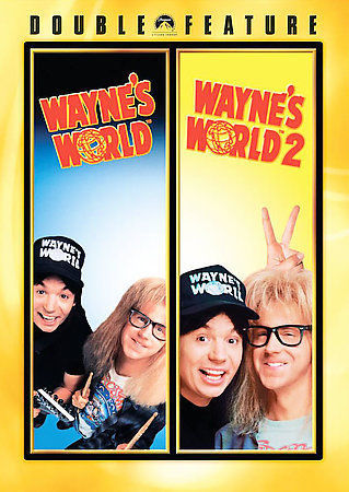 Double Feature - Waynes World/Waynes World 2 (DVD, 2007, 2-Disc Set ...