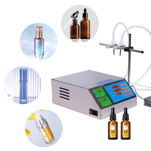 Semi-automatic Liquid Filling Machine 2 Head 1000ml Shampoo Cosmetic ...