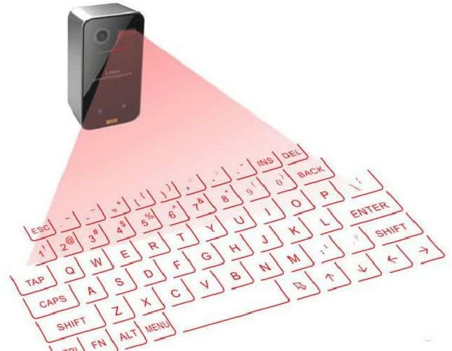 Laser Keyboard Phone