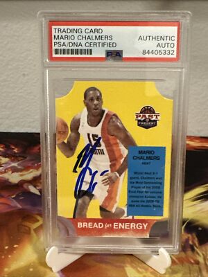 Mario Chalmers Autograph 2012 Panini #8 Miami Heat PSA/DNA Authentic | eBay