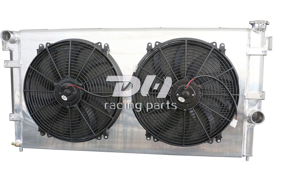 3 Rows Radiator&Shroud&Fan For 1994-2002 Dodge Ram 2500 3500 5.9L ...