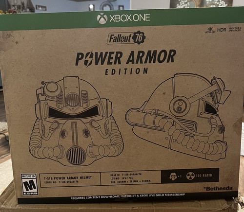 Open Box- Fallout 76 Power Armor Collector's Edition T-51b - For Xbox One | eBay