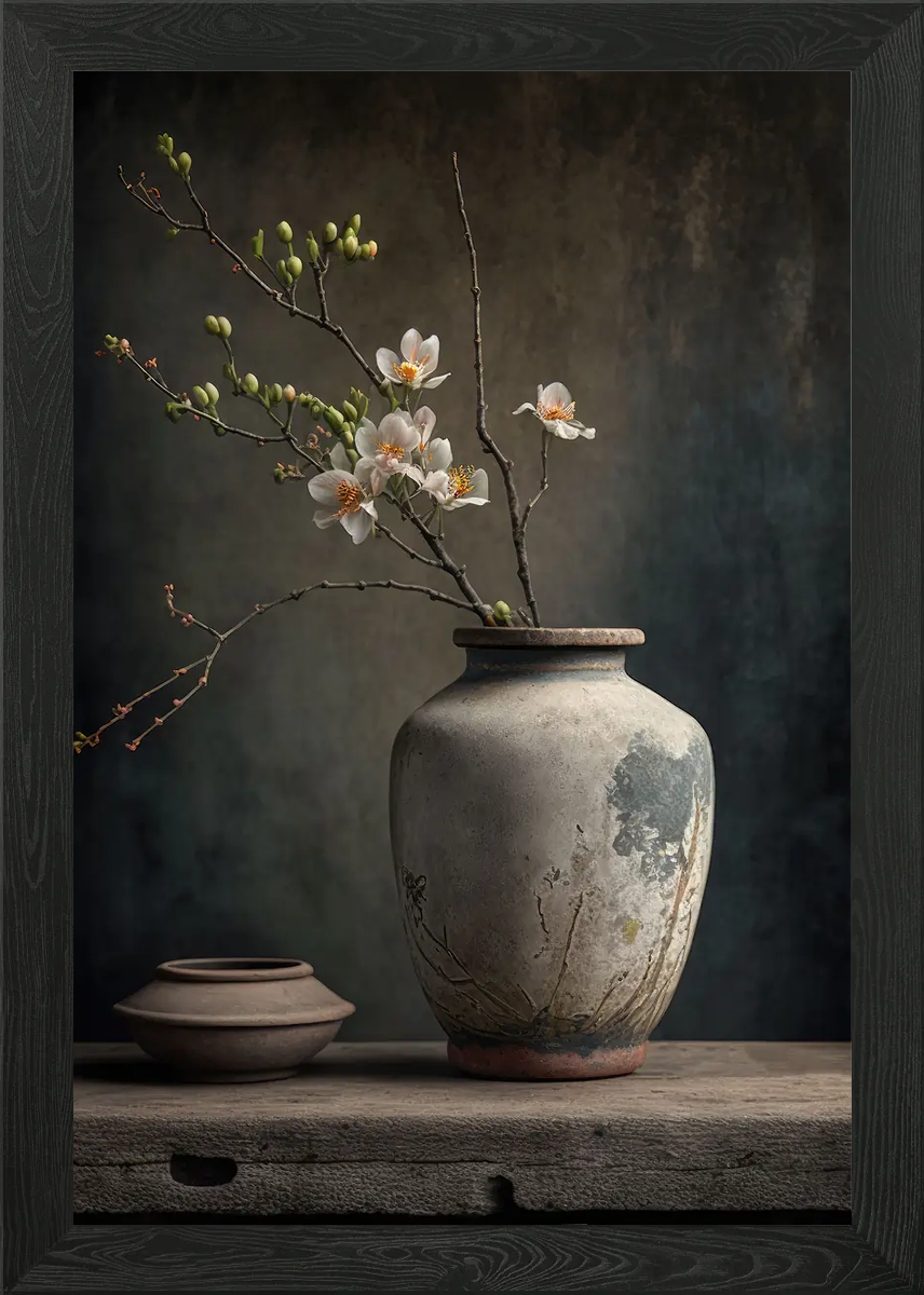 The art of Still Life Framed Wall Art Poster Canvas Print Picture | eBay UK