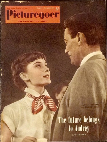 Vintage magazine British magazine Picturegoer Roman Holiday pre release ...
