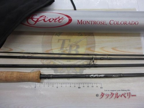 Scott Fly Rod S4 909/4 4 pieces Black Color Fly Fishing | eBay
