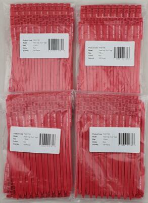 400X Red 175mm NEXT INSP DUE Inspection Tag Rigging Lifting Safety Tags ...