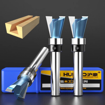 1/4 Inch Shank Dovetail Joint Router Bit With Bearing Woodworking ...