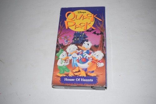 Quack Pack House of Haunts (VHS, 1997) Disney Donald Duck Halloween ...
