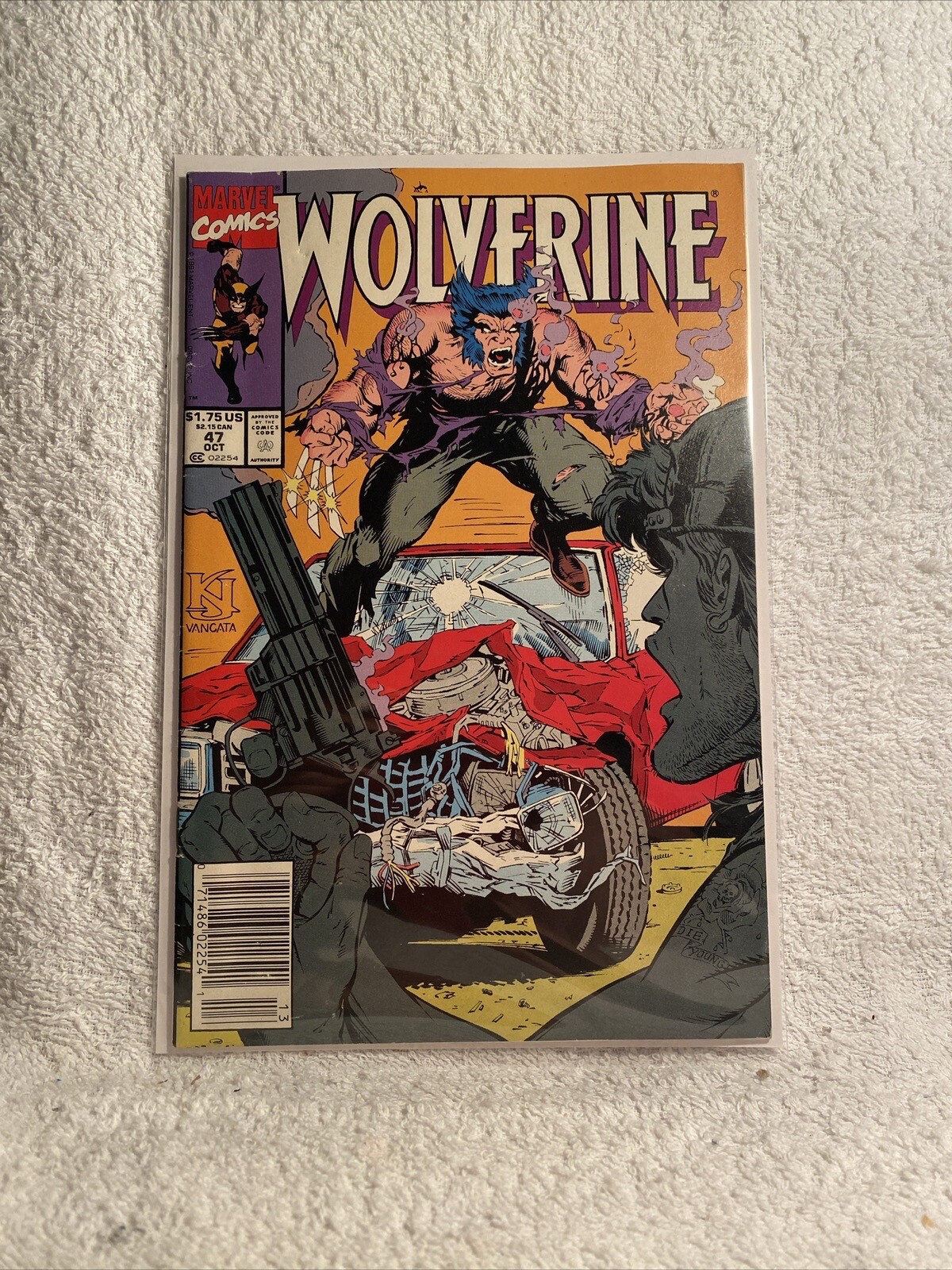 Marvel Comic WOLVERINE # 47 Like NewNEWSSTAND 1991 LARRY HAMA 1991 | eBay