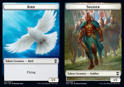 [4x] Bird // Soldier (TKHC) - Token TKHC LP MTG | eBay