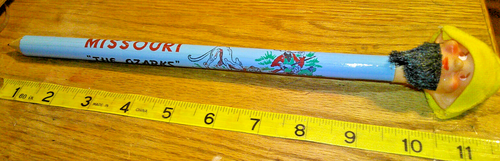 Vintage Giant Jumbo Souvenir Wooden Pencil Missouri "the Ozarks" Made ...