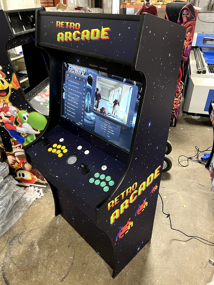 Full Size Deluxe Gaming Arcade with 10,000 Games- 32 " Screen | eBay