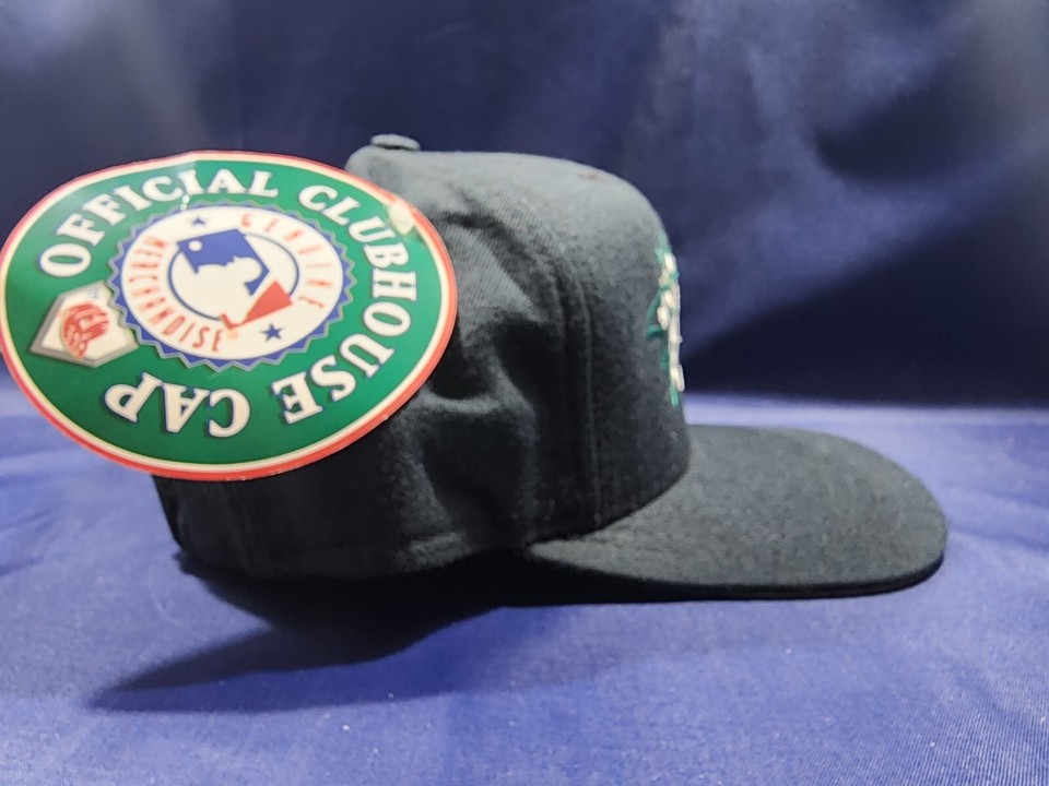 Seattle Mariners New Era Hat Blue 1997 AL West Champions Logo Snapback ...
