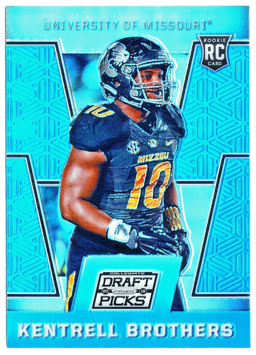 2016 Prizm Draft Picks - Kentrell Brothers - Missouri Tigers - BLUE ...