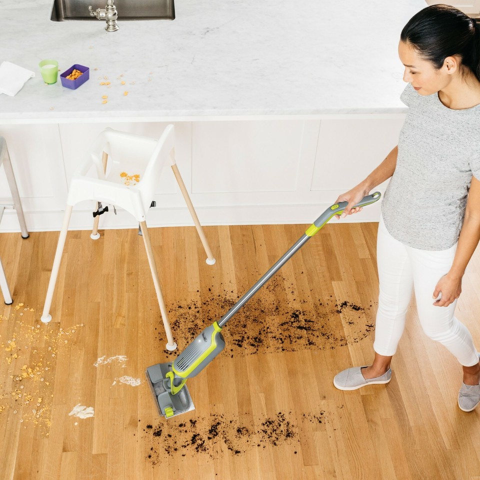 Shark VM200 VACMOP Cordless Hard Floor Vacuum Mop with Disposable ...