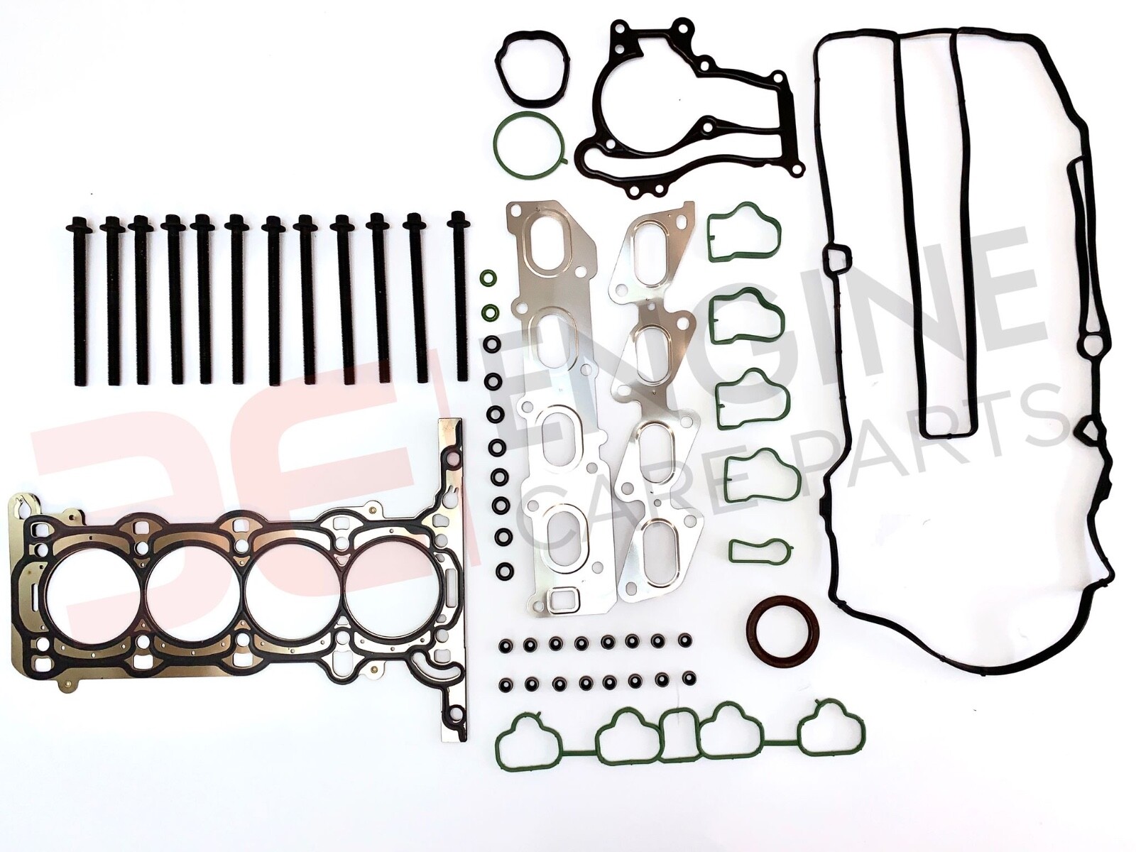 VAUXHALL A12XER A14NET HEAD GASKET SET, BOLTS + TIMING CHAIN KIT WITH ...