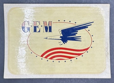 Vintage GEM Decal G103 | eBay