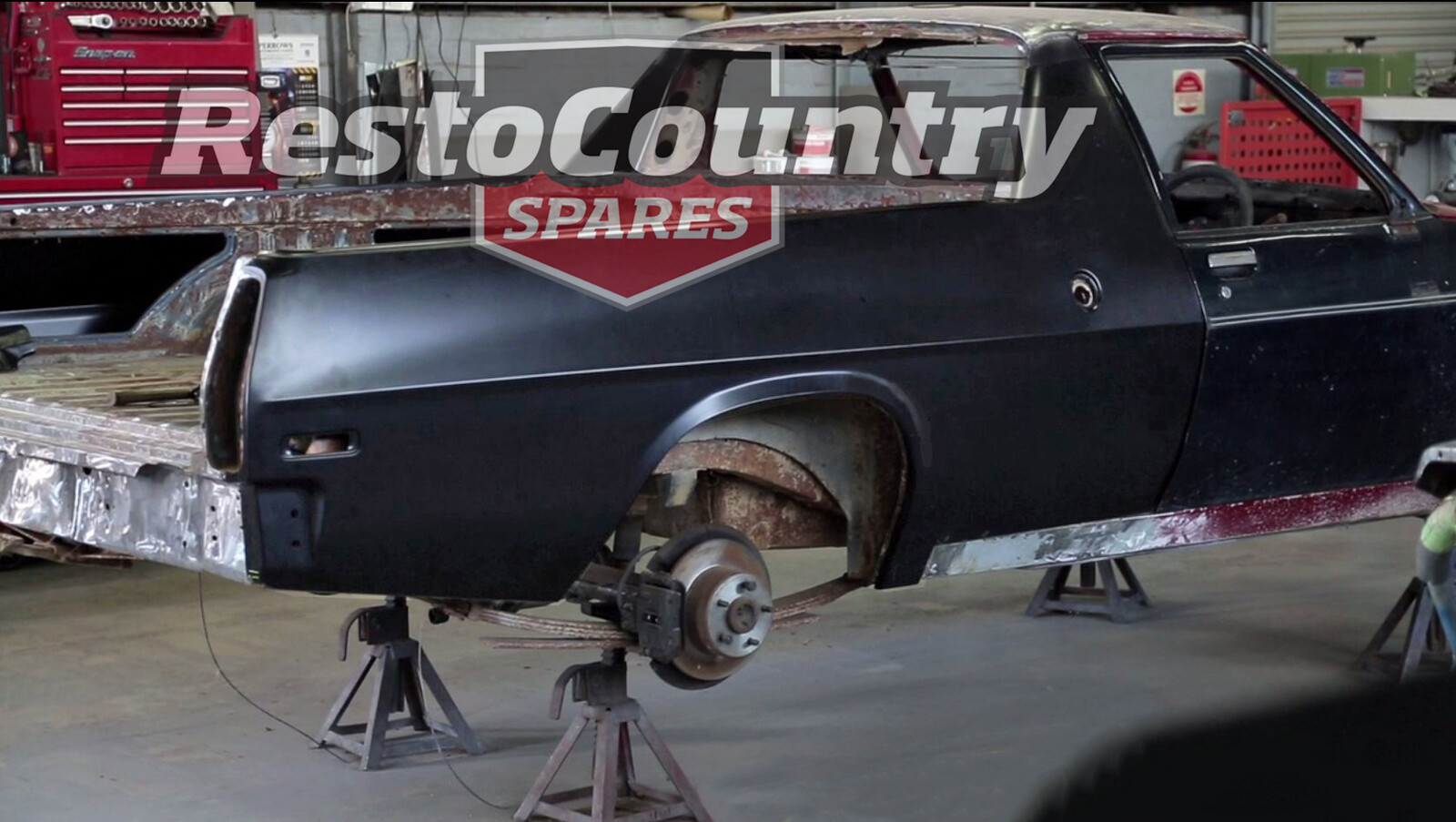 Holden WB Ute Rear Quarter 1/4 Panel Rust Section RIGHT Complete Skin ...