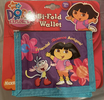 DORA THE EXPLORER GIRLS CHILD BIFOLD WALLET NEW ** GIFT | eBay