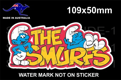 THE SMURFS STICKER | eBay