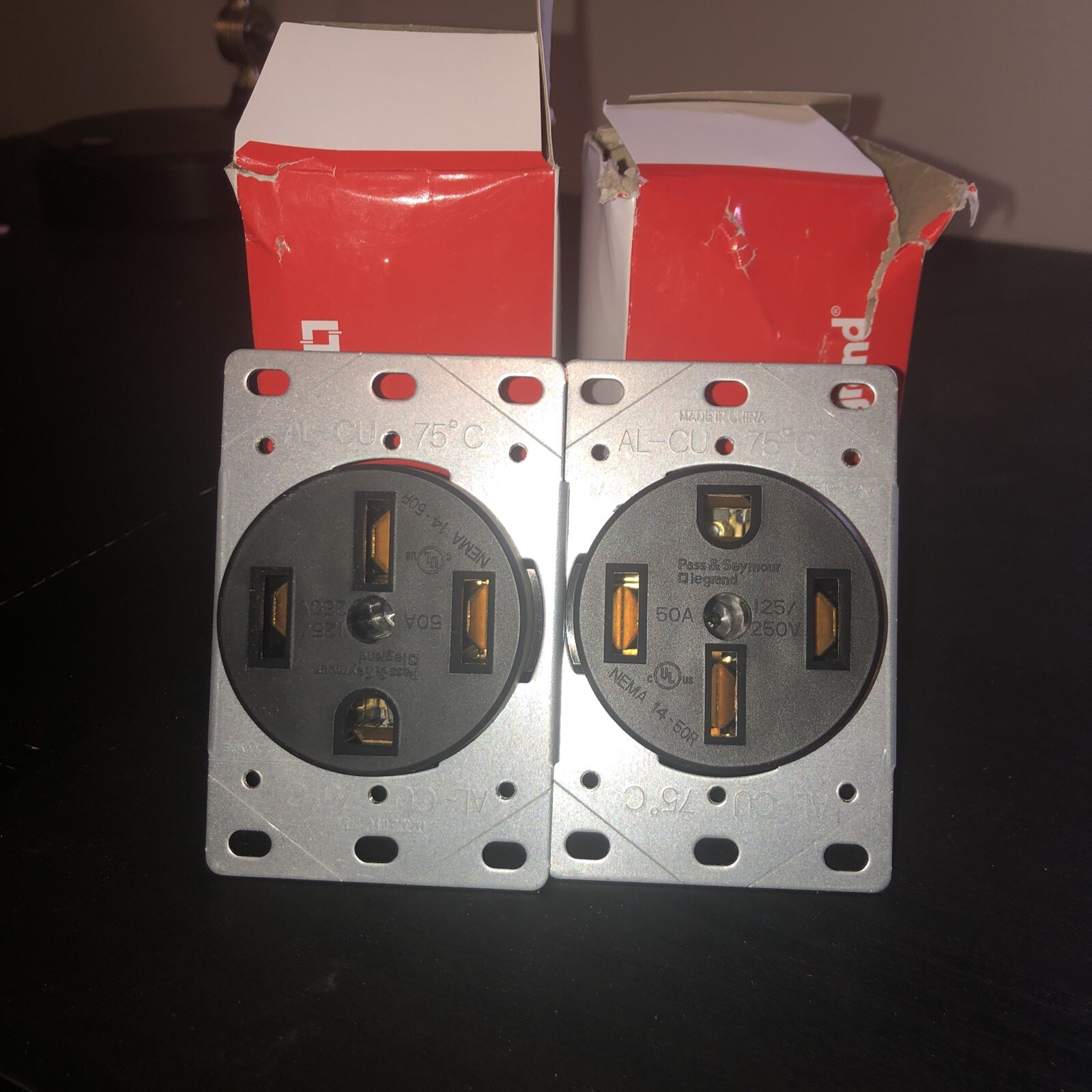 NEMA 14-50 outlet from Legrand Pass & Seymour? : r/evcharging