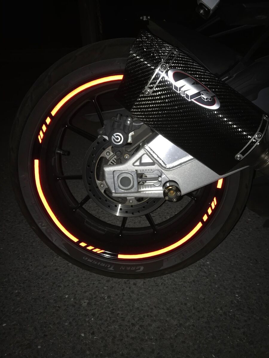 CGD Graphics Rim Stripes Custom Gold Metallic Wheel Rim Stripes Decal ...