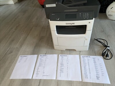 Lexmark XM1145 All-in-One Workgroup Laser Printer 49K Pg Ct 80% Toner ...