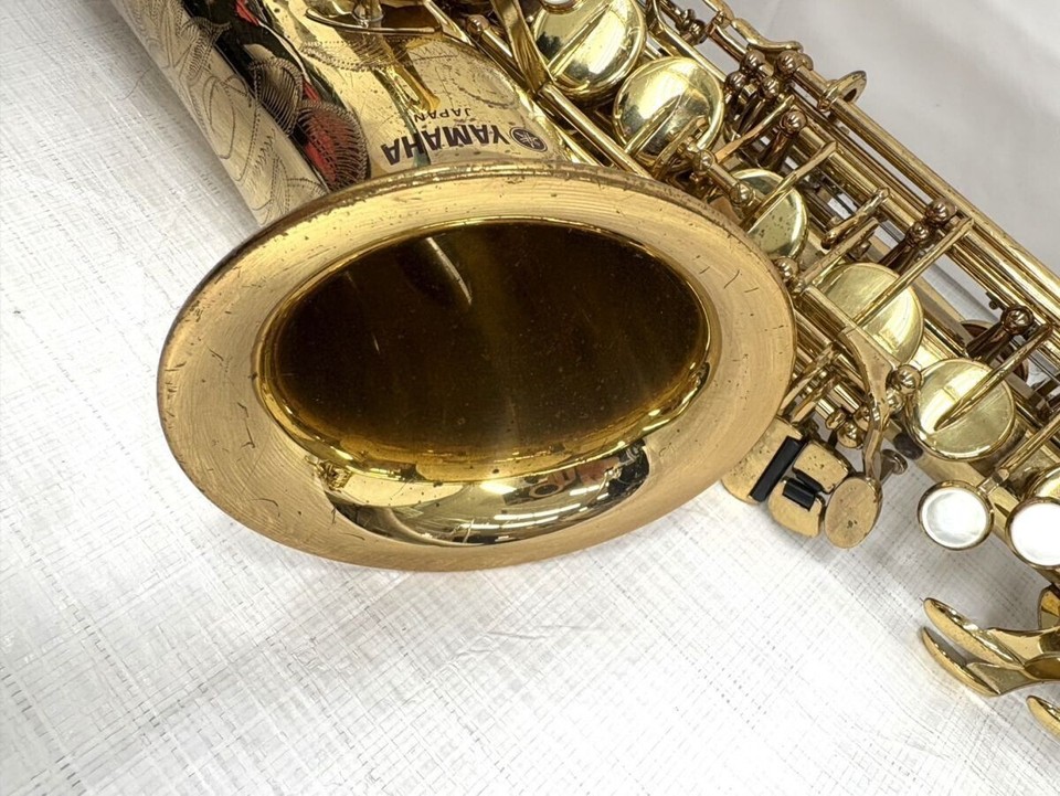 YAMAHA YAS-62 Alto Saxophone Eb Gold Instruments Tested w/ Hardcase ...