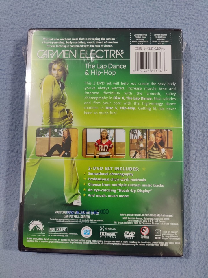 NEW SEALED CARMEN ELECTRA'S THE LAP DANCE & HIP-HOP DVD 2-DISC SET | eBay