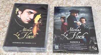 RARE LOT 12 DVD NICOLAS LE FLOCH L'INTEGRALE DE LA SERIE AVEC JEROME ...