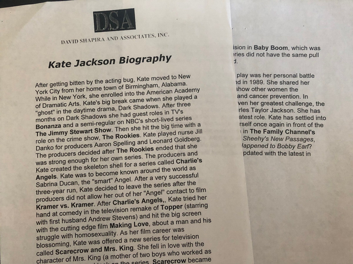 Kate Jackson Biography The Happiest Of Birthdays To The One And Only