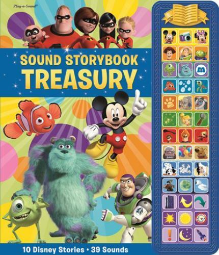 Disney Pixar: Sound Storybook Treasury by Kathy Broderick (2012, Sound ...