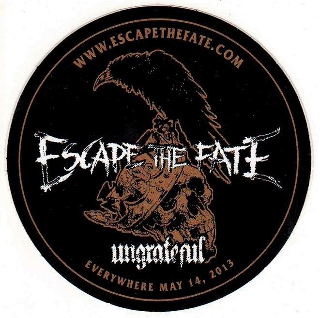 Escape The Fate Ungrateful Album Cover