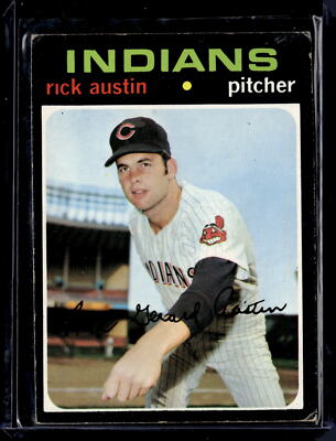 Rick Austin 1971 Topps #41 Cleveland Indians | eBay