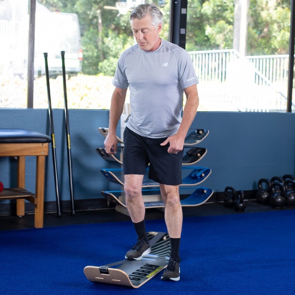 GIBBON SlackBoard PRO Balance Board for Exercise, Yoga, Fitness ...