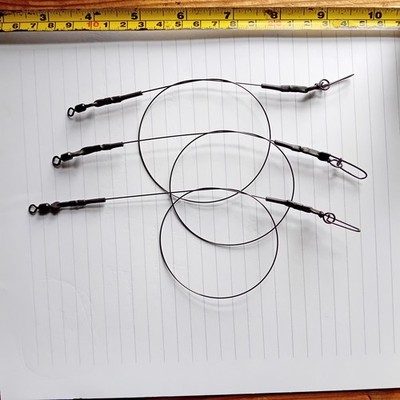 Titanium Pike Traces ....Fishing Lure , Pike , Musky ...... | eBay