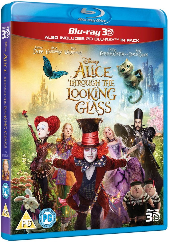Alice Through the Looking Glass (Blu-ray) Matt Lucas Rhys Ifans (UK ...