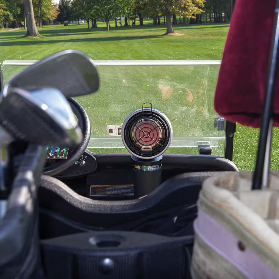 4,000 BTU Radiant Propane Outdoor Golf Cart Heater | eBay