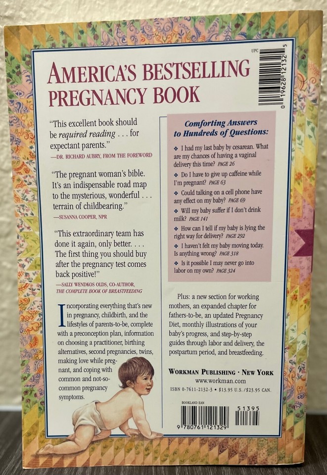 What to Expect When You're Expecting by Heidi Murkoff (2002, Trade ...