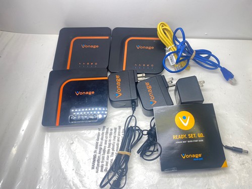 Vonage Router VDV23-VD & VDV22-VD with Power Adapter +Cisco WAP Model ...