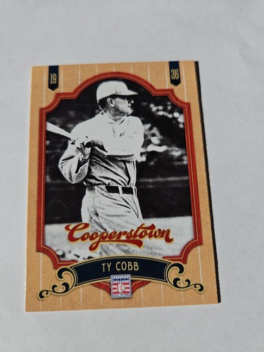 2012 Panini Cooperstown Baseball Card Ty Cobb 1 | eBay