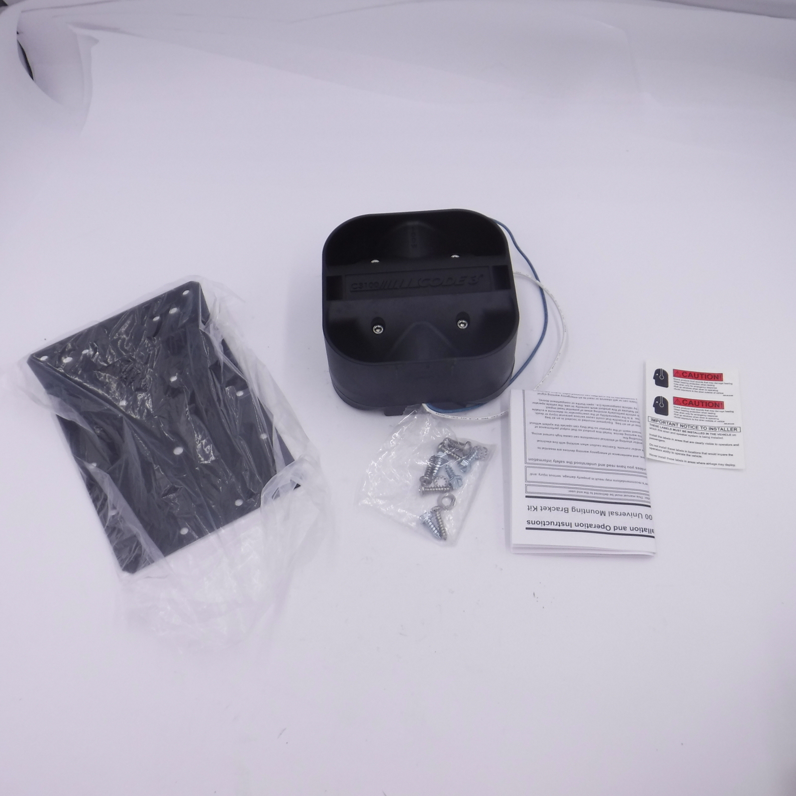 Code 3 C3100U Siren Speaker Universal 100w 13d617 for sale online | eBay