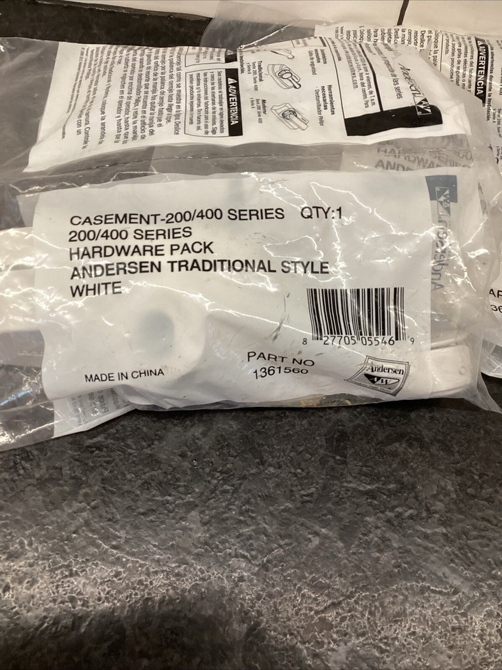 2 Pack ANDERSEN 1361560 200 / 400 SERIES CASEMENT & AWNING WINDOW CRANK ...